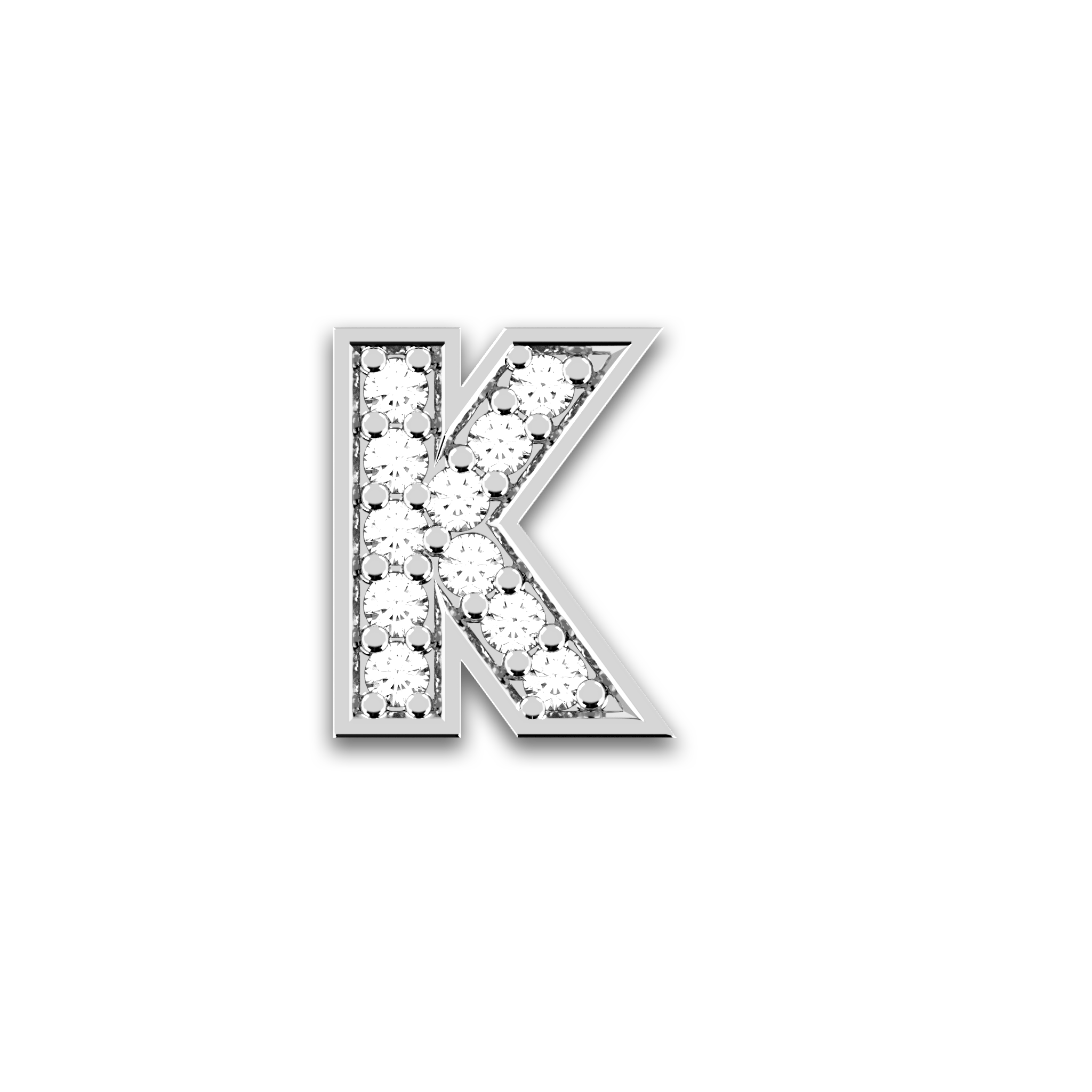 Initial K, diamonds - Loujem