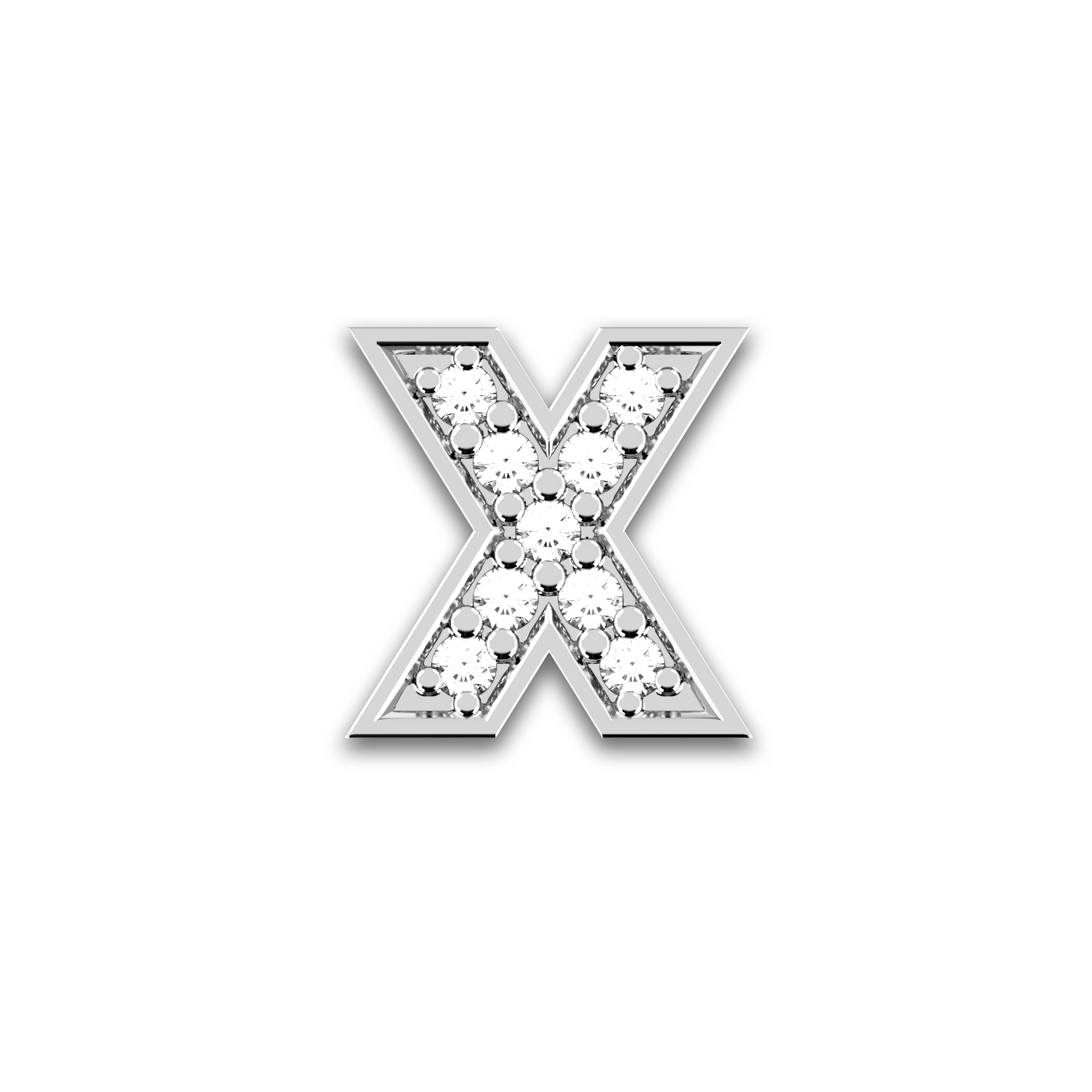 Initial X, diamonds - Loujem